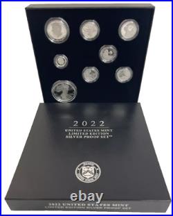 2022 American Women’s Silver Proof Set Quarters W Box/COA 1st in Series ...